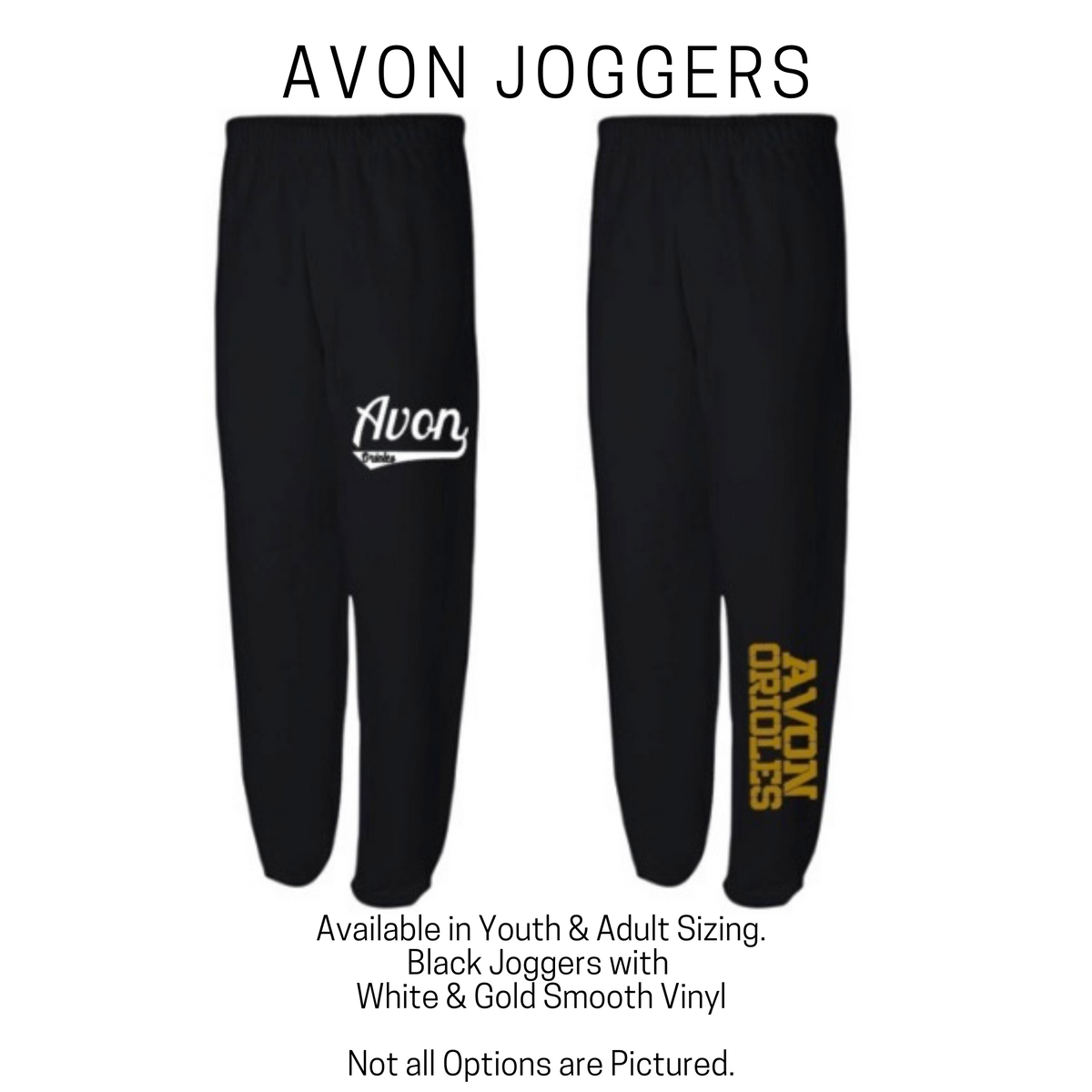 Avon & Orioles Joggers – coffee and cloth